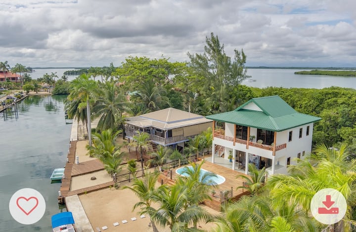 Beautiful Island Home W/ Private Pool In Village - Placencia