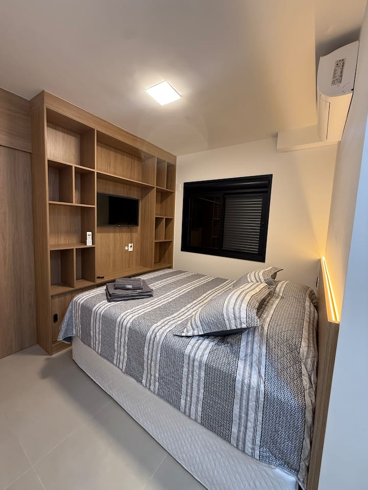 Vista 180° | Piscina Aquecida | 35º Andar | Wi-fi - Campinas