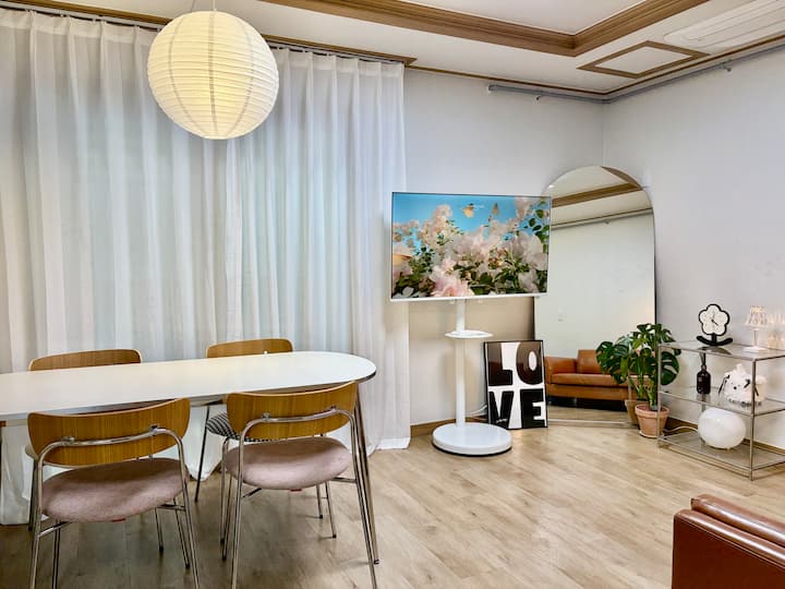 [New Open] 라미스테이/신불당/천안아산역/최대6인/퀸침대3/화2/넷플릭스/도고/아산 - 쌍용2동