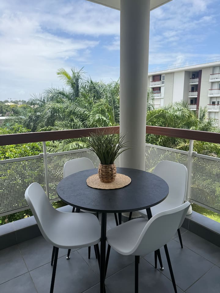 Studio Moderne Baduel Cayenne  Clim, Wifi - French Guiana