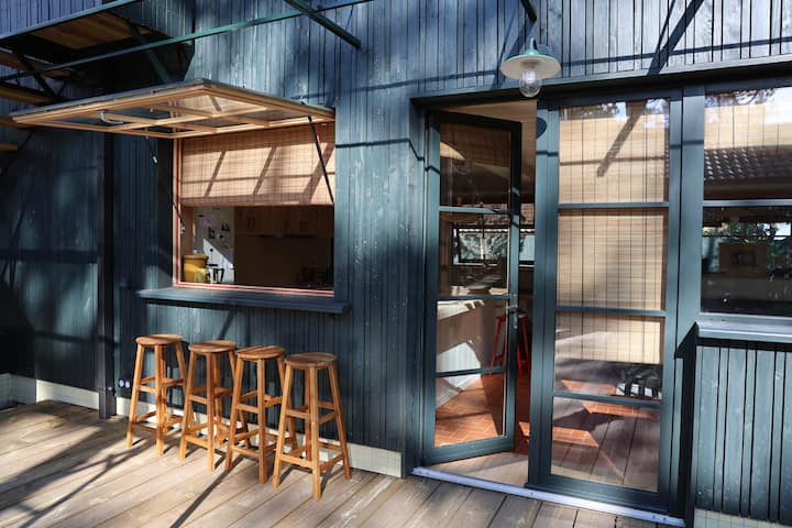 Cabane Moderne Avec Escalier Privé Accès Plage - Cap Ferret