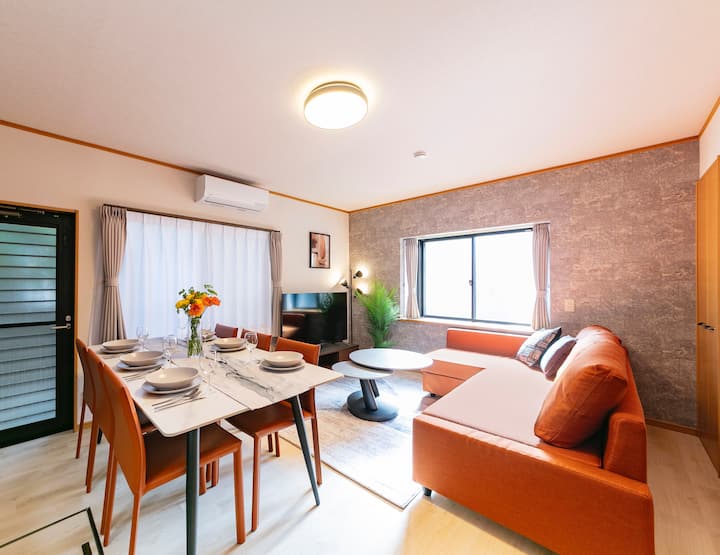 天神中心地の一軒家 | 天神南駅徒歩5分 |キャナルシティ徒歩11分|貸切 66㎡ |最大7名まで - Fukuoka