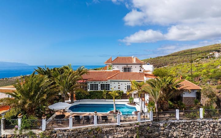 Amazing Villa Maravilla With Sea View - Tenerife