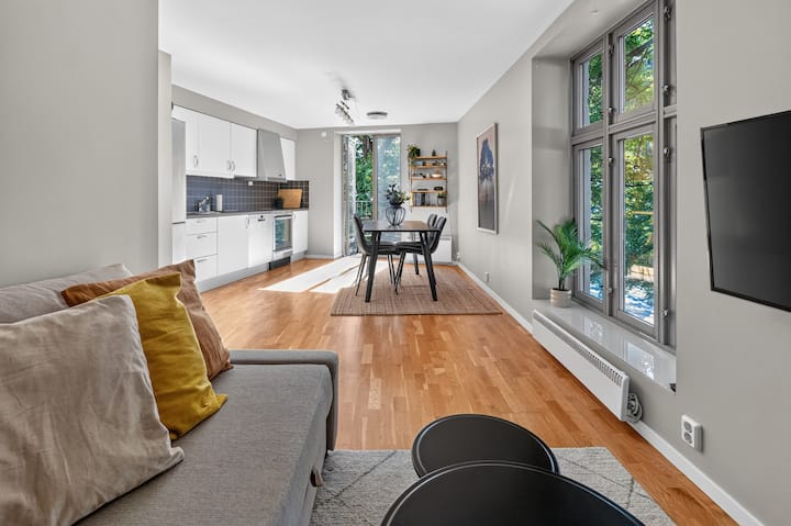 Park View Apt W/balcony Walk To Central Station - Oslo