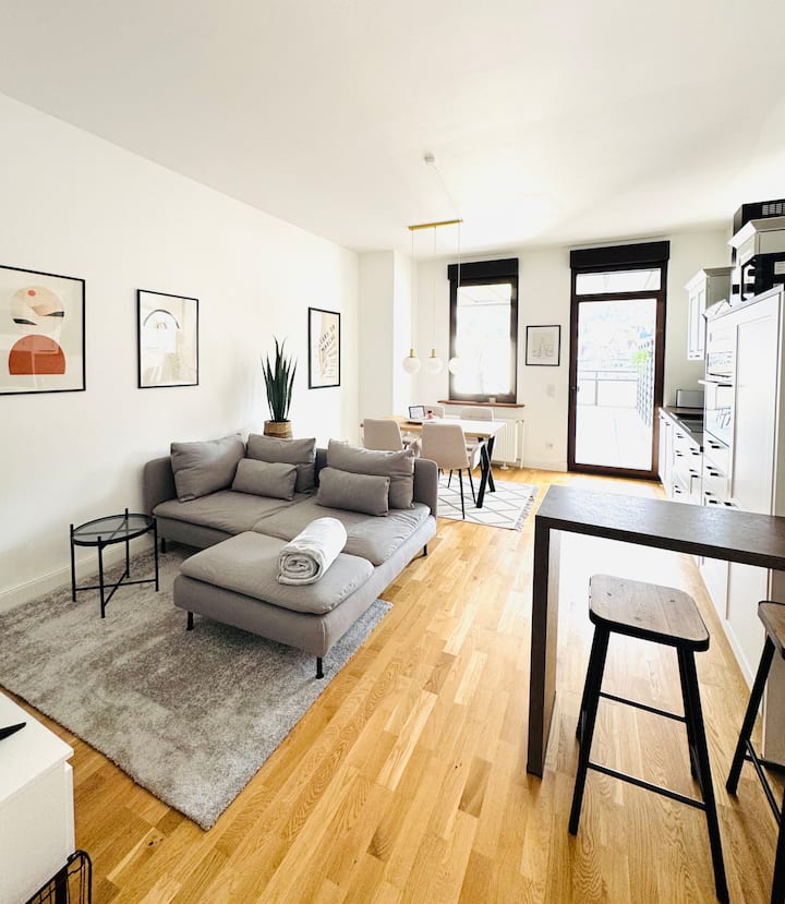 Niro I Design City Apartment, Terrace, Toplocation - Weinheim