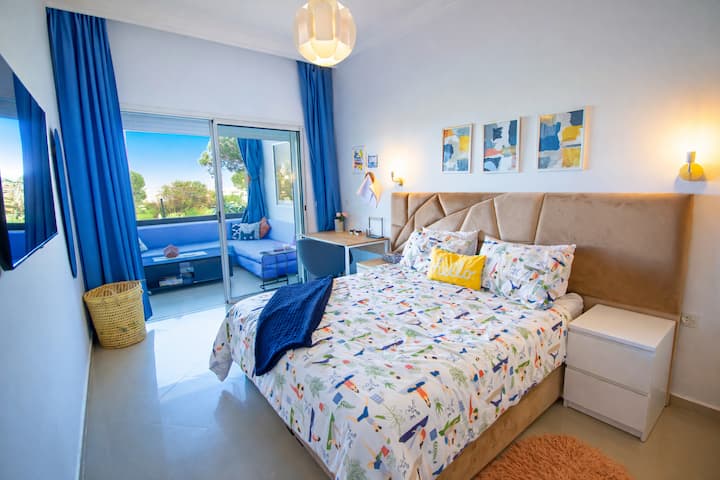 Azul – Appartement Cozy Vue Lac & Golf - Asilah