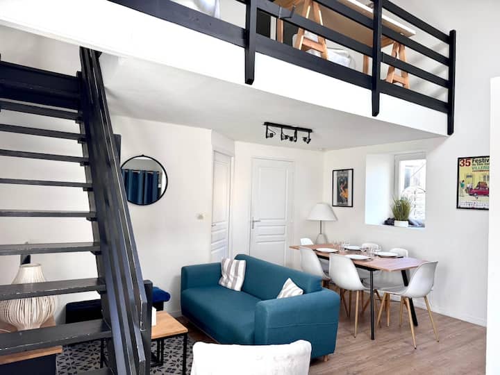 "L'atlantique" - Duplex à Deux Pas Du Marché - Île de Ré