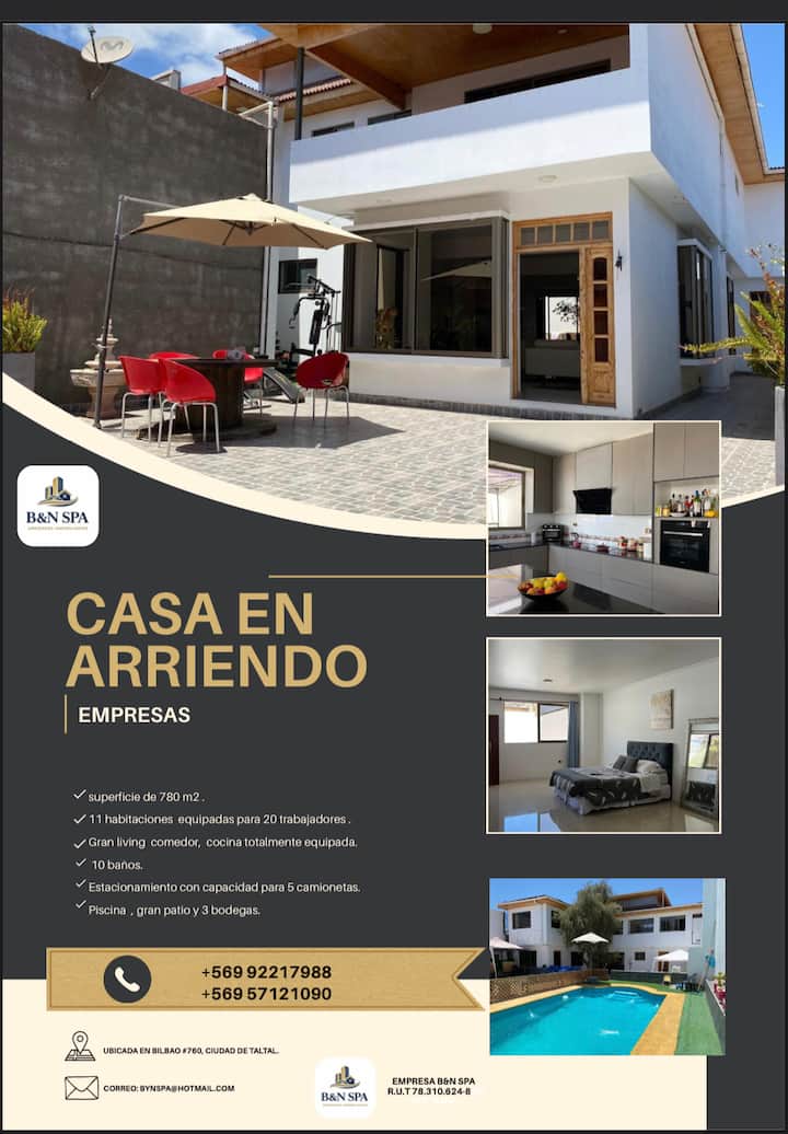 Casa En Arriendo Para Empresas - 