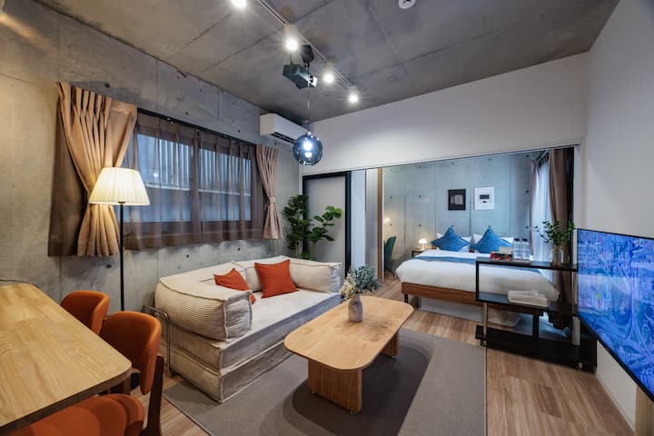 New / Sakae /Airport Access / Aeon 5-min/ Sleeps 5 - Nagoya