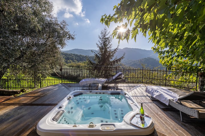 [Toscane] Villa Avec Piscine, Jacuzzi Et Gym - Pistoia