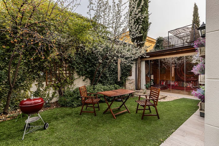 Waou Retiro Garden Chalet - Corta Duración - Madrid