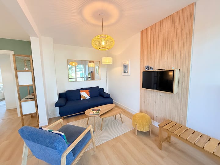 Séjour Cosy Bord De Mer - Appartement T3 Lumineux - La Baule-Escoublac