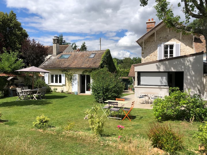 Maison Jardin 9 Pers - Fontainebleau - 30min Paris - Bois-le-Roi