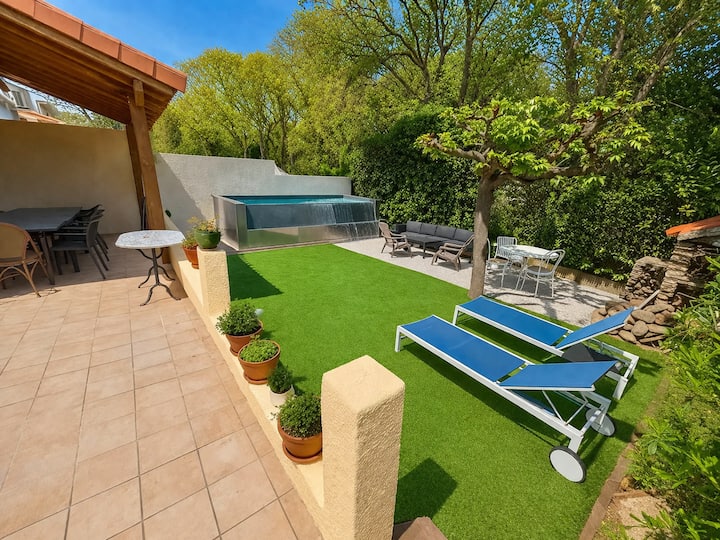 Villa 4 Chambres Avec Piscine, Clim Et Terrasses - Argelès-sur-Mer