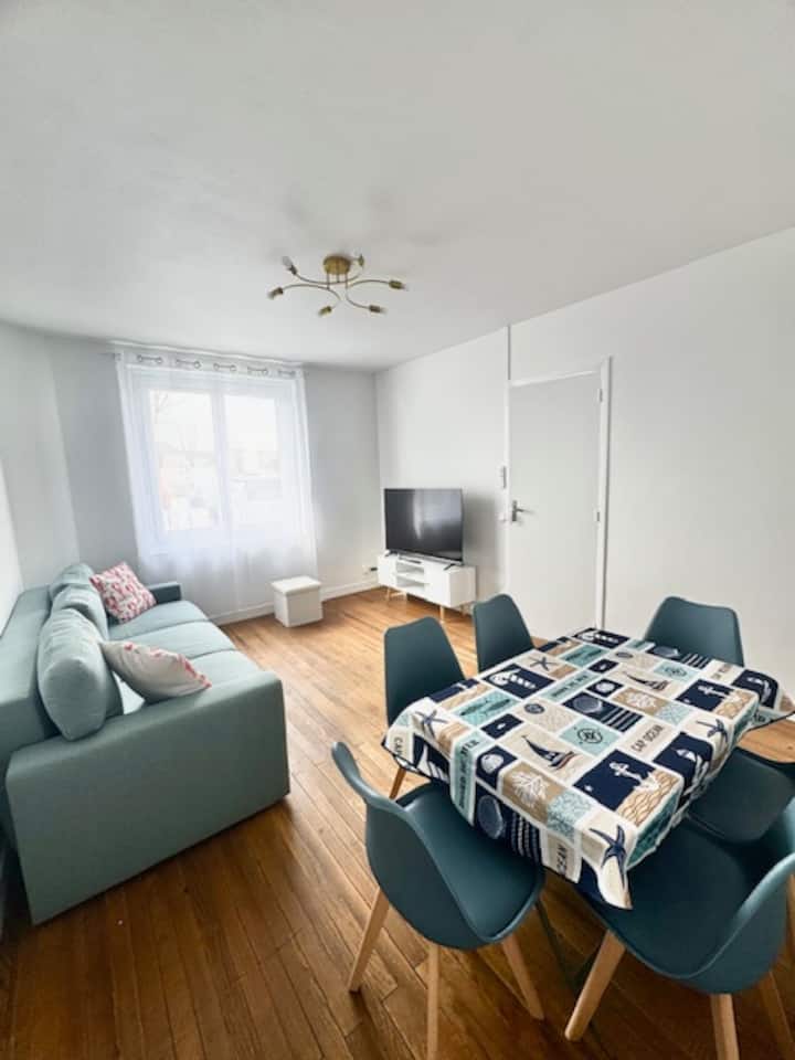 Maison Cosy • Plage à Pied • Parking & Wifi & Clim - Châtelaillon-Plage