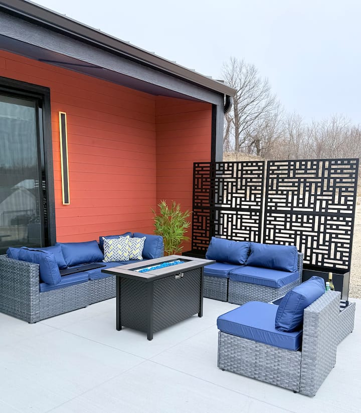 The Sandpearl - Dune House Hot Tub/ Fire-pit - Stevensville, MI