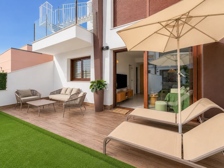 Belich 41 - Rez De Jardin Avec Style, 2 Terrasses - San Pedro del Pinatar