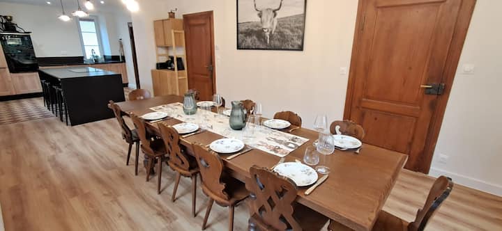 Gîte D'exception 12 Personnes Avec Bain Nordique - Lapoutroie