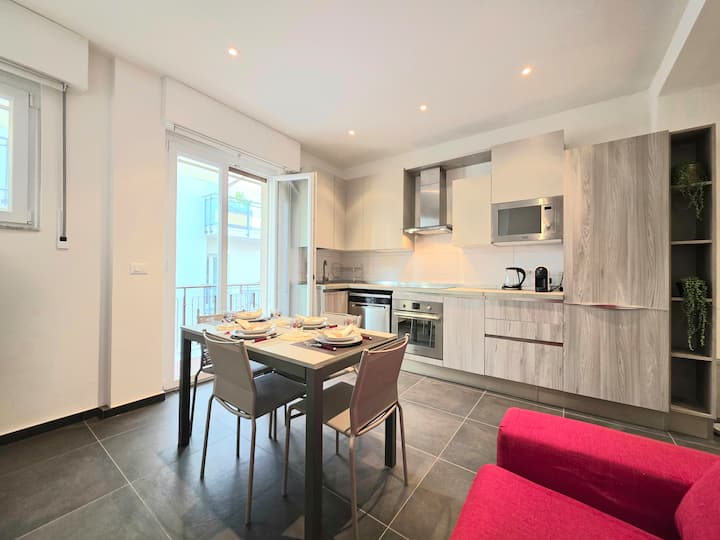 [Finalpia] Apt à 400 M De La Mer Avec Garage & A/c - Finale Ligure