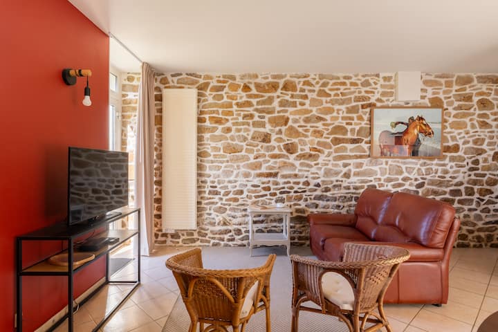 L'écurie - Parking - Terrasse - Proche Mer - Locmariaquer