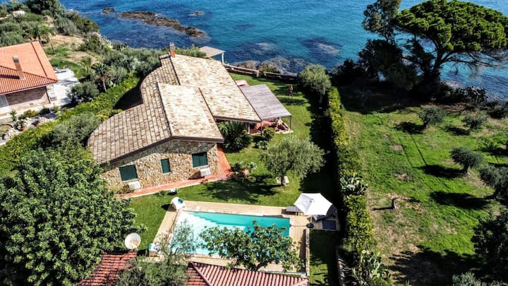 Villa Smeraldo: Acesso Privato Al Mare & Piscina - Cefalù
