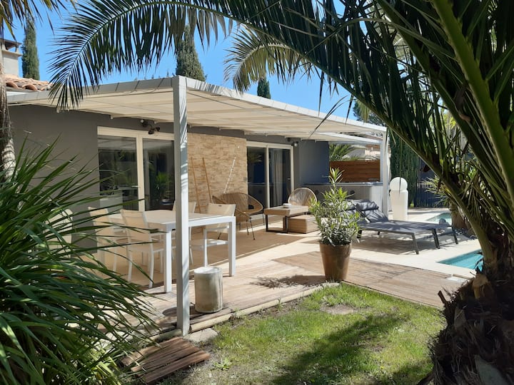 Villa Zen Avec Jacuzzi Piscine - Sorgues