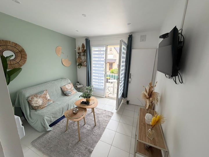 Charmant Appartement Cosy à 5 Minutes De La Plage. - Merlimont