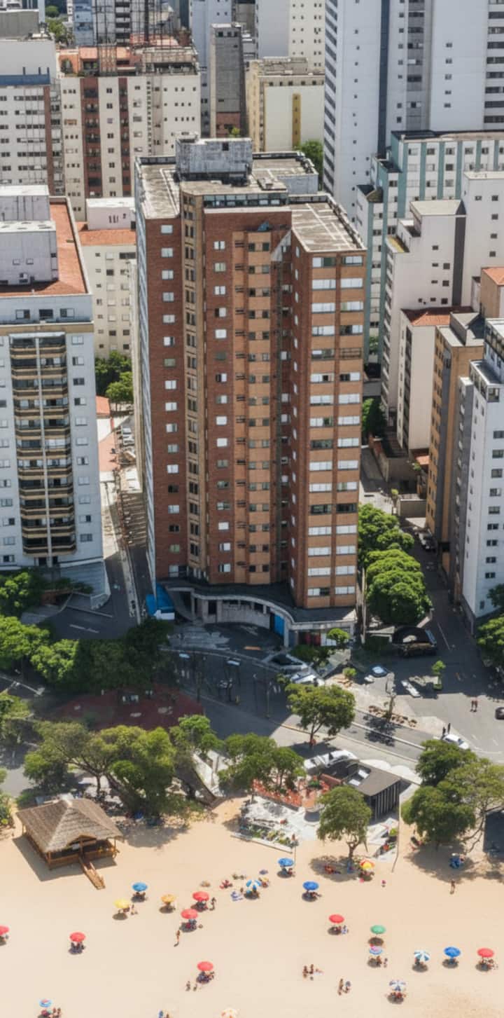 Apto No Gonzaguinha, São Vicente De Frente Ao Mar - Sao Vicente, Brazil