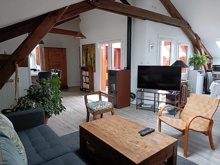 Maison Chaleureuse, Au Calme, 5mn Chaine Des Puys. - Orcines