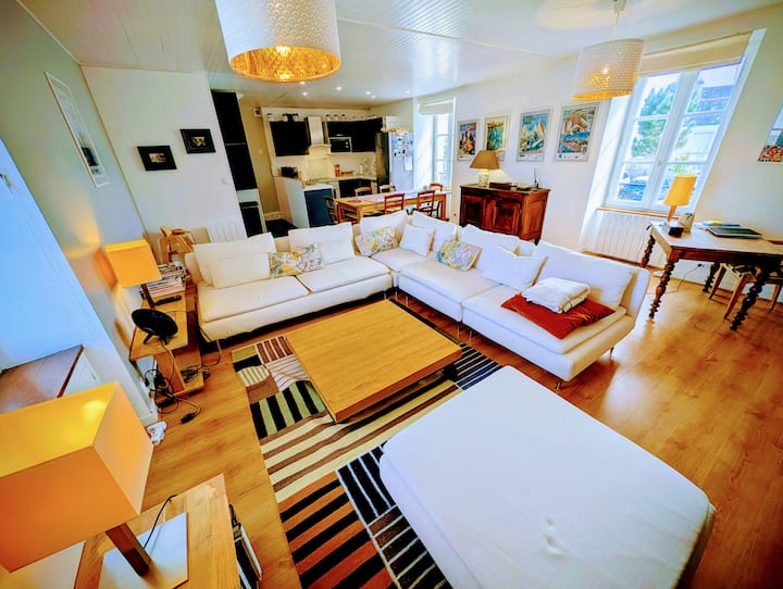 Duplex Chaleureux A Deux Pas De La Mer - Étel