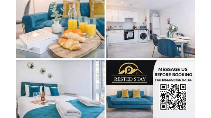 Apt With Sec Parking Near Mediacity & Old Trafford - 曼徹斯特