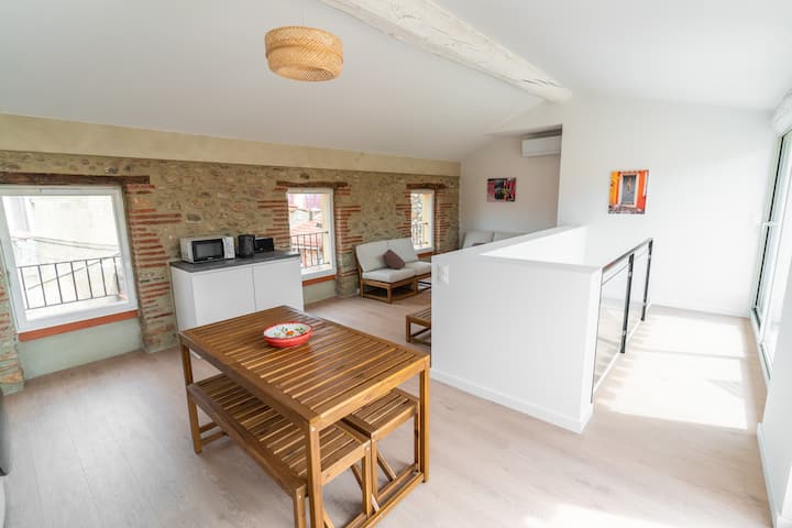 Duplex Avec Terrasse Rooftop Cœur Argelès Sur Mer - Argelès-sur-Mer