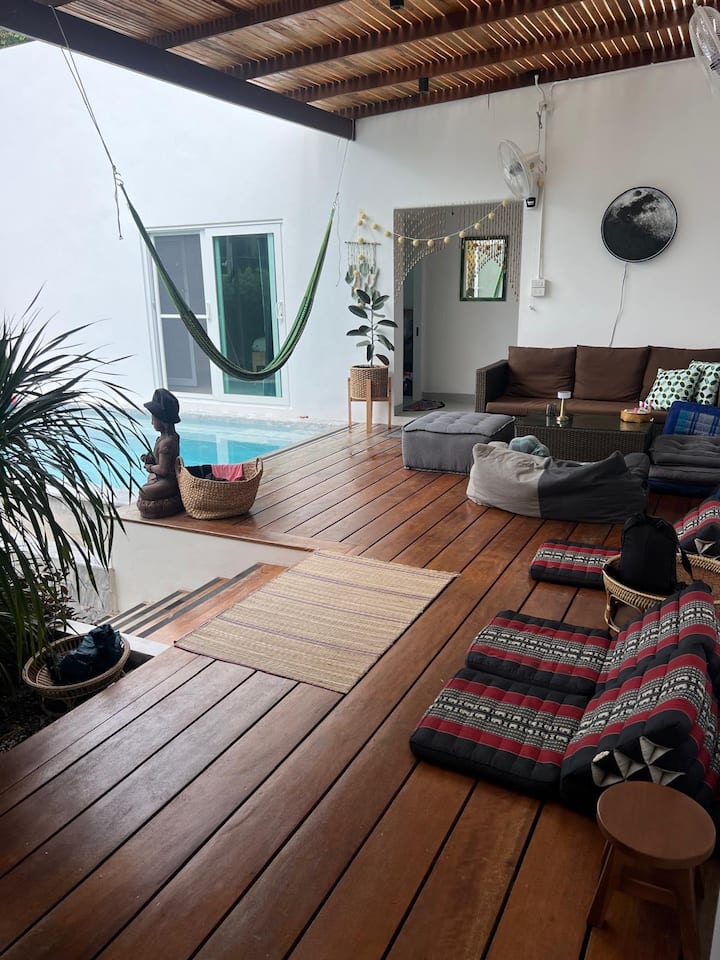 3 Bedroom, Big Living Room, Kitchen, Pool - Ko Pha-ngan