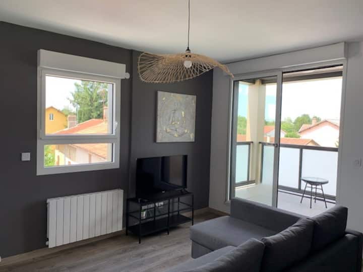 Appartement T3 Prox Cnpe Ufpi Bugey, Aéroport Lyon - Pont-de-Chéruy