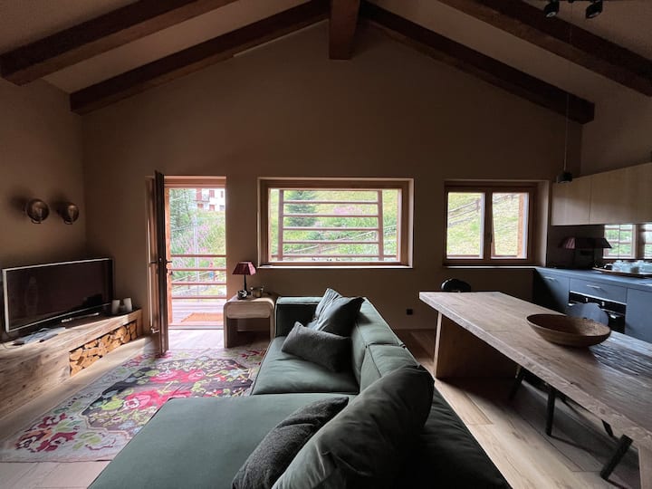 Attico Panoramico In Chalet A Saint Jacques - Champoluc