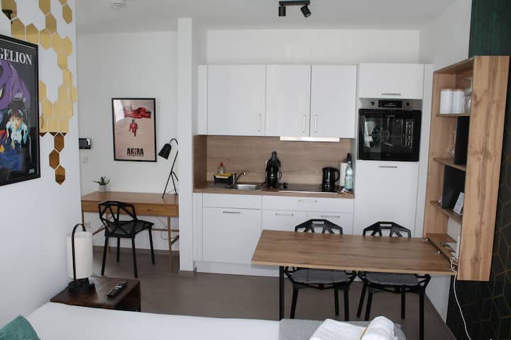 Heaven Homes Studio Für 2 | Balkon & Free Parking - Paderborn