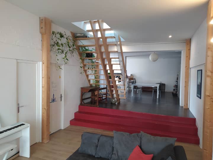 Loft 160m² Avec Terrasse 25m² Hyper Centre - Le Mans