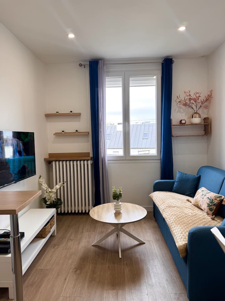 Spacious & Bright Studio - Paris In 20 Min - Asnières-sur-Seine