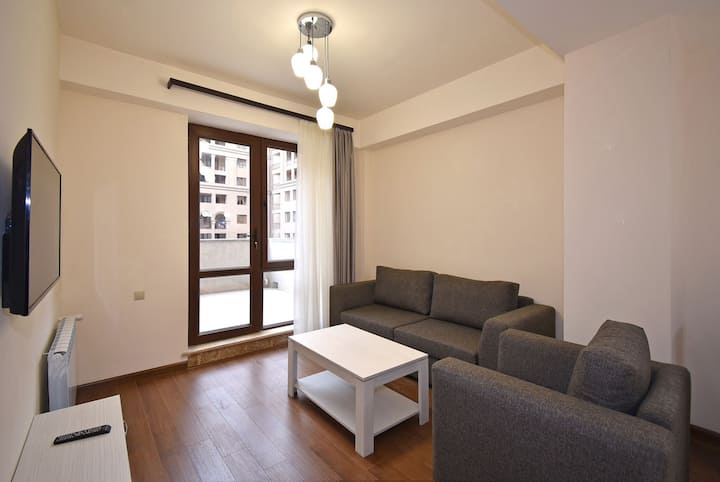 Modern Apartment With Terrace On Buzand Street - Yerevan