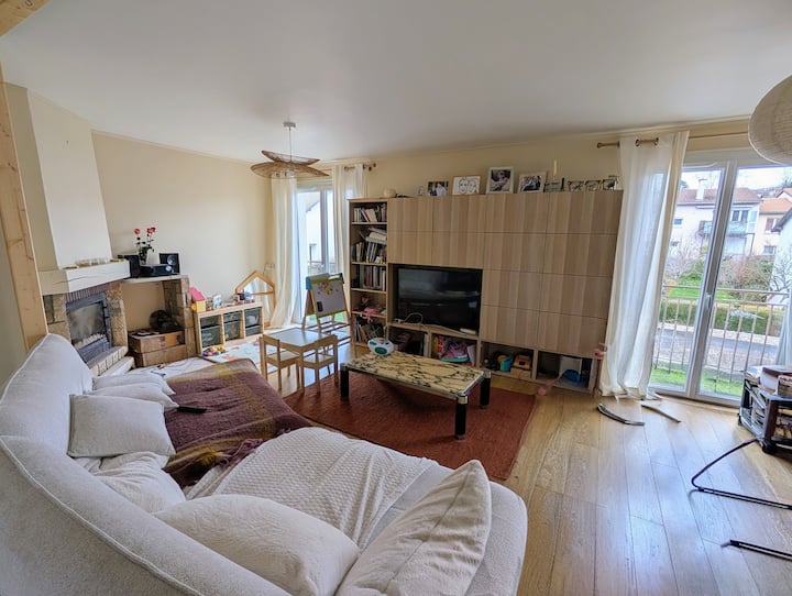 Maison 3 Ch, Paisible, Jardin Clos, Jeux & 2 Chats - Aurillac