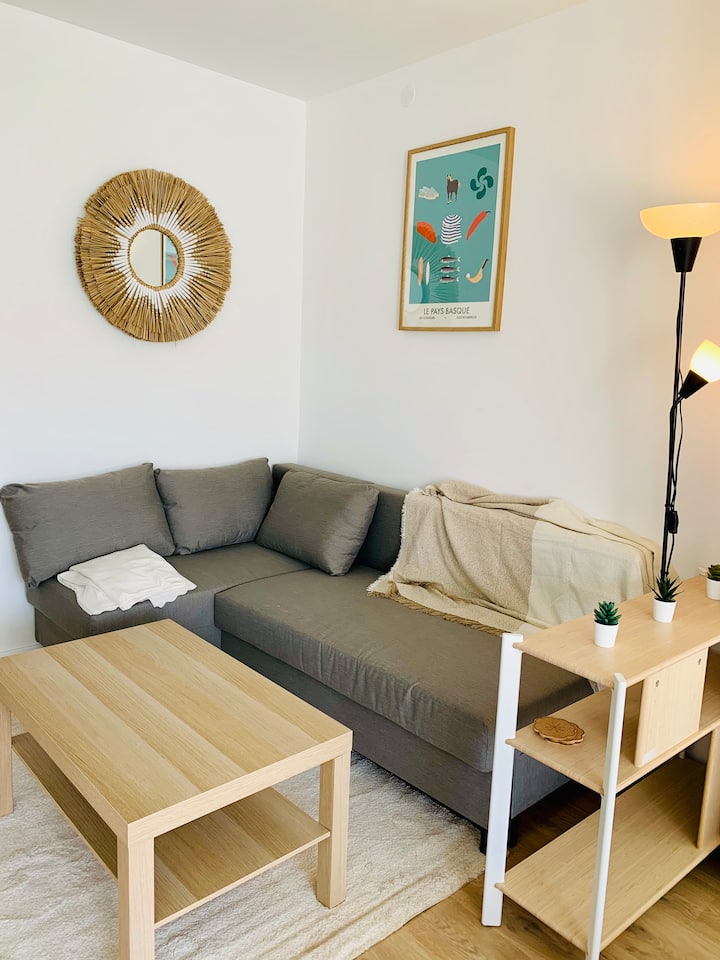 Studio Rénové Phare De Biarritz, Terrasse Et Plage - Arcangues