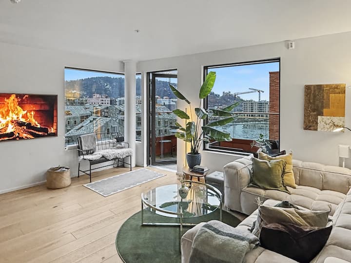 Top-floor Fjord View By The Opera - Oslo