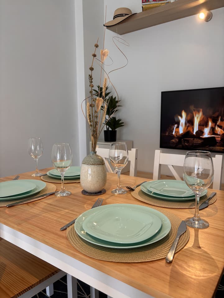 Bright T1 In Faro•4 Guests•equipped Kitchenairport - Faro