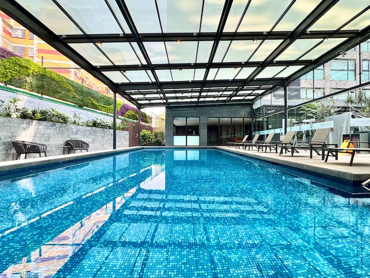 Apartment W/hotel Amenities And Centrally Located. - Mexico City