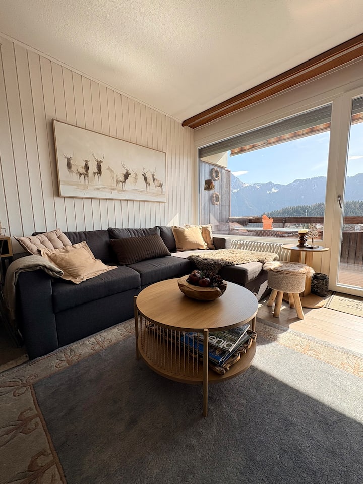 Studio Avec Vue Au Centre De Leysin - Leysin