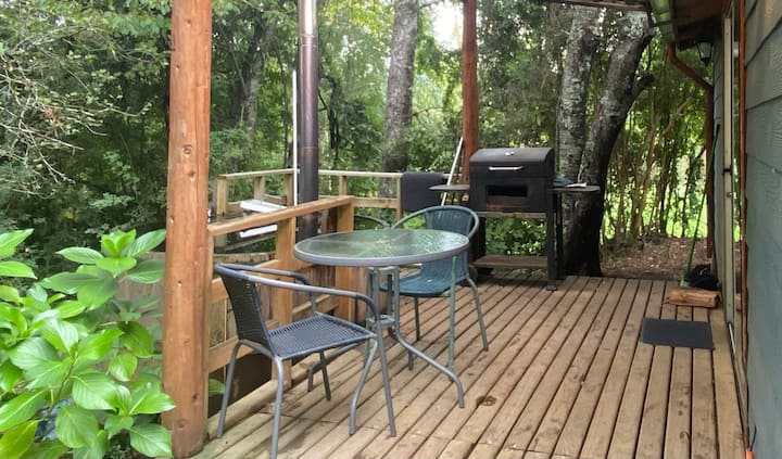 Tinaja En Terraza Y Naturaleza Villarrica Hermoso - Villarrica