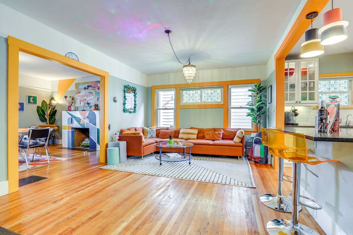 Midtown Oasis | Bbq, Deck, Games & Artistic Vibes - Sacramento, CA