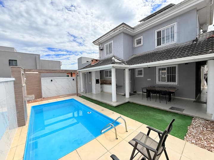 Casa Com Piscina 6 Min Da Praia Da Baleia - Rio das Ostras