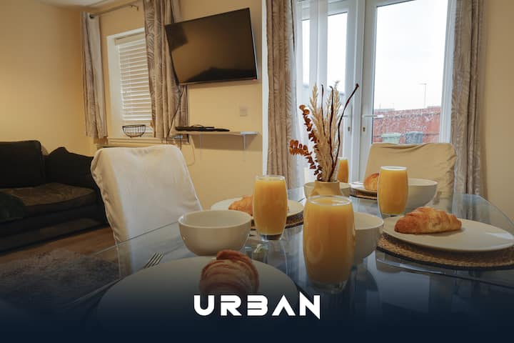 Modern Group Stay| 4br Nottingham House | Sleeps 9 - Nottingham