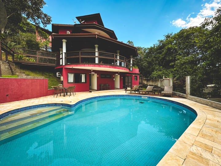 Casa Com Vista Para A Cidade - Ubatuba